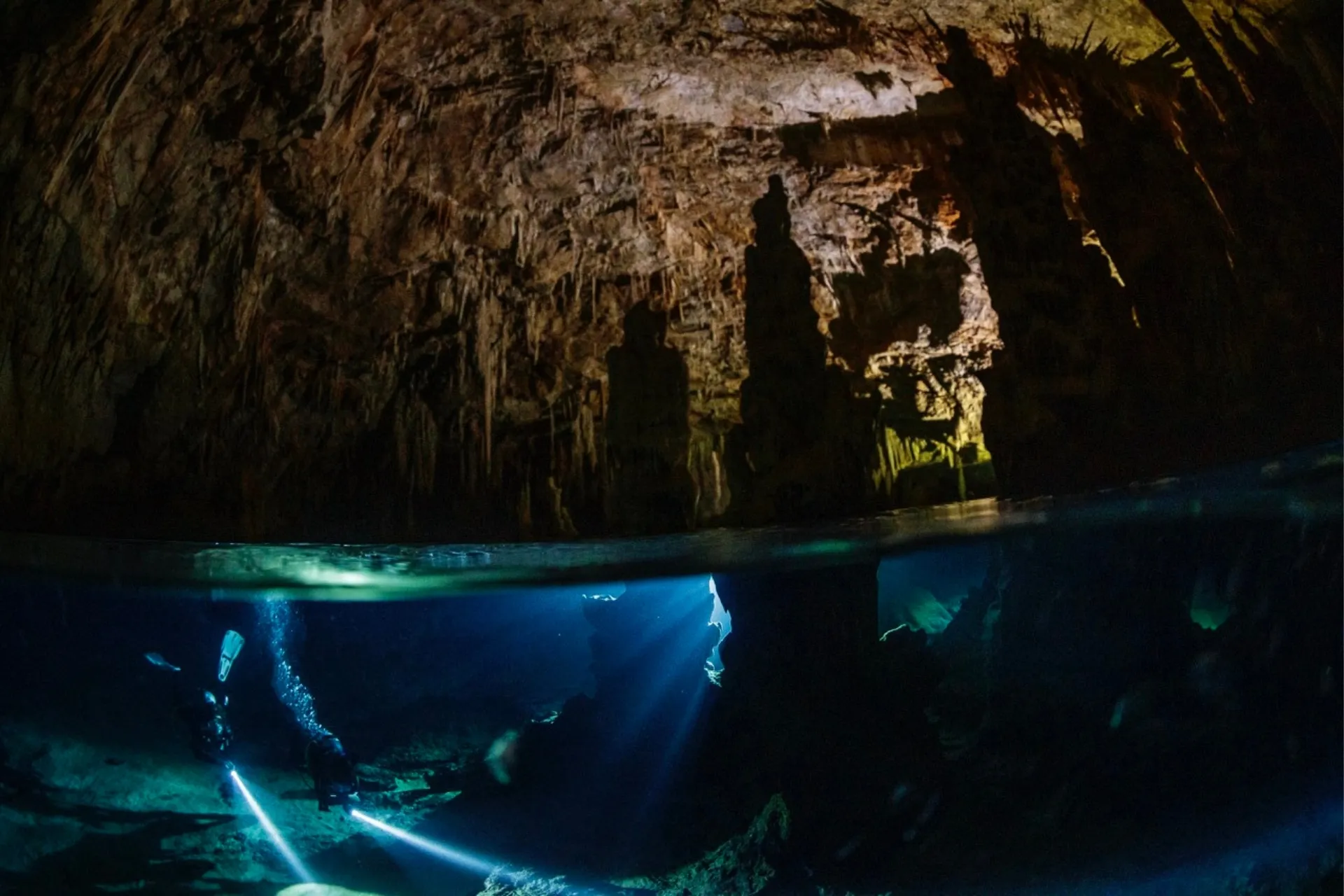 Εlephant & Seal Cave Diving In Chania | Blue Adventures